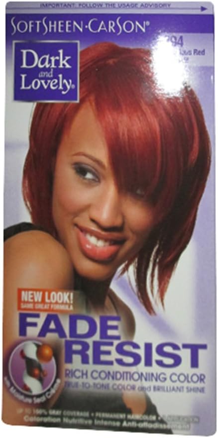 Amazon.com : Dark & Lovely Color #394 Vivacious Red (3 Pack) : Chemical ...