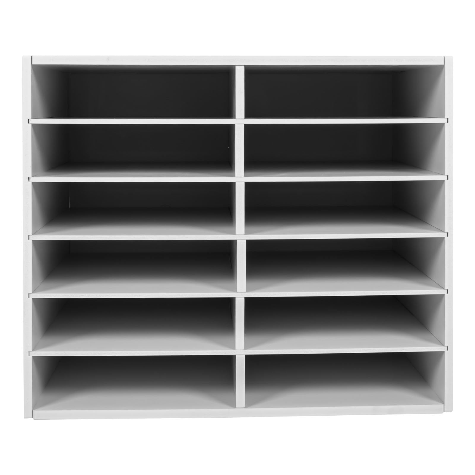 Amazon.com : 12 Slots Adjustable Paper Sorter, 10mm Thickness PVC Frame ...