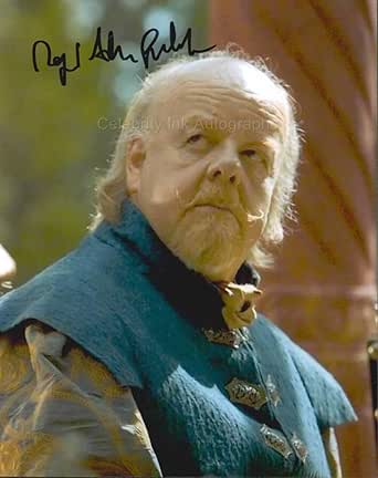 ROGER ASHTON-GRIFFITHS as Mace Tyrell - Game Of Thrones 8"x10" Genuine ...