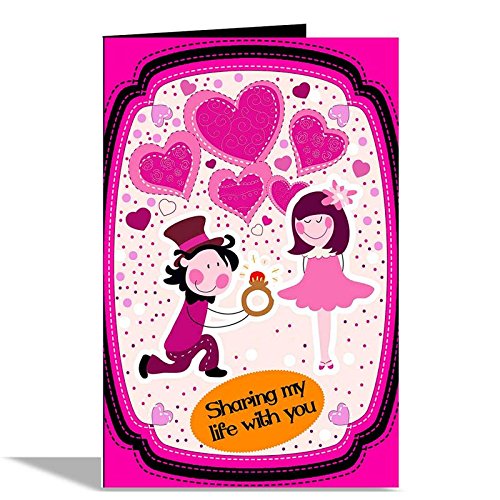 Alwaysgift Beautiful Love Greeting Card Gift for Girlfriend, Wife ...