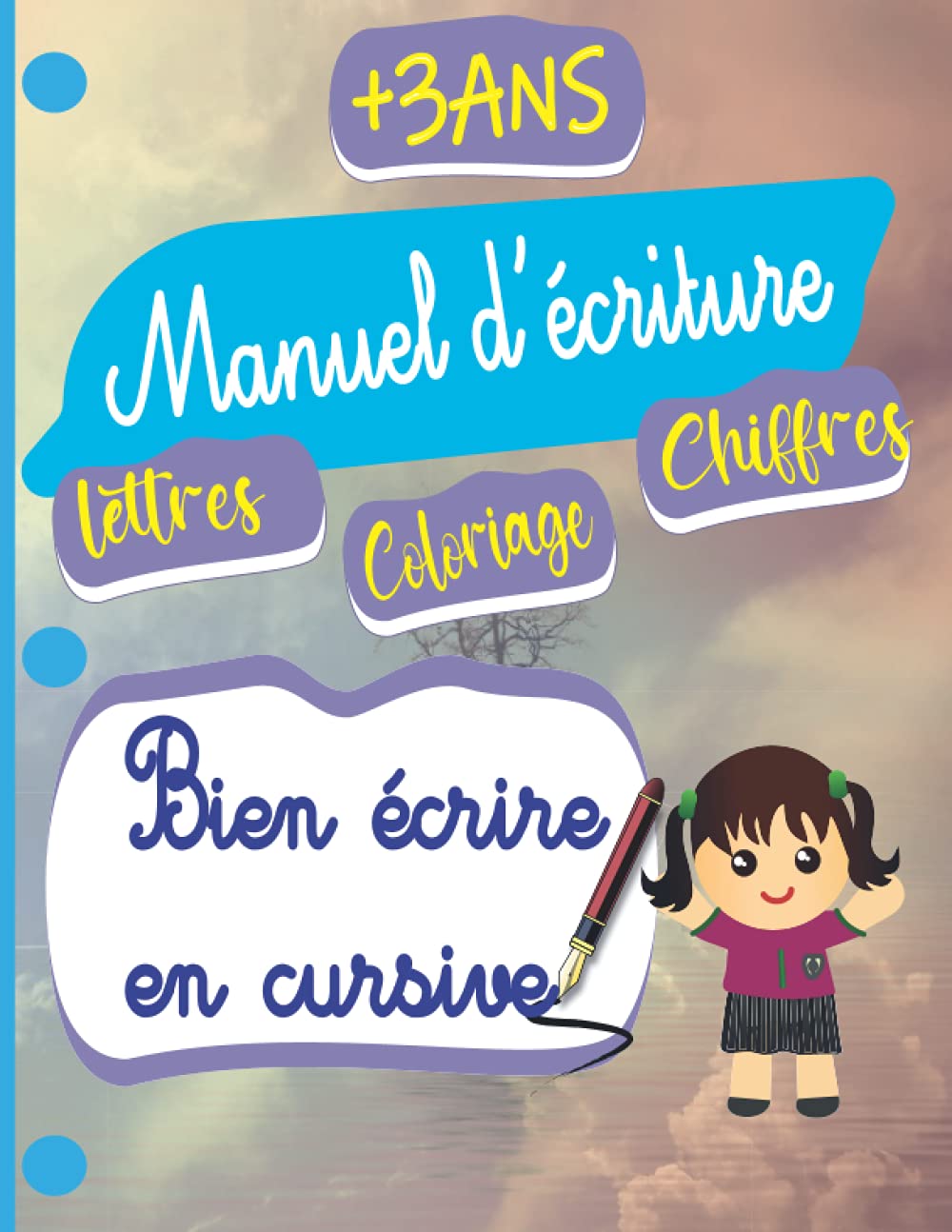 Buy Bien écrire en cursive manuel d'écriture: lettres-chiffres ...