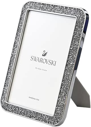Amazon.co.jp: スワロフスキー SWAROVSKI フォトフレーム インテリア Minera ポストカードサイズ対応 Silver ...