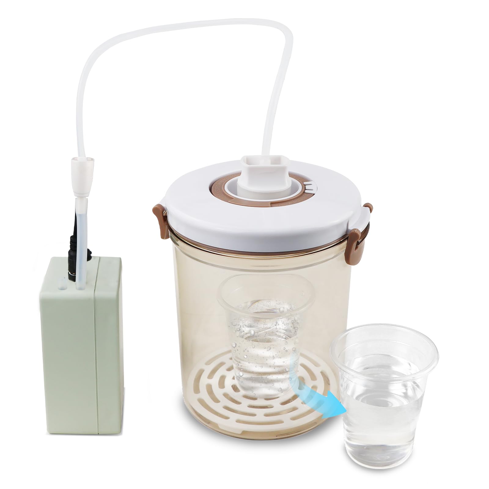 Resin Bubble Remover, Resin Vacuum Chamber and Pump Kit for Quickly ...