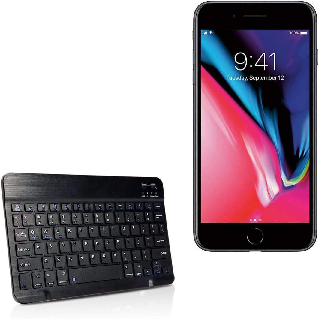 Amazon.com: BoxWave Keyboard Compatible with Apple iPhone 8 Plus ...