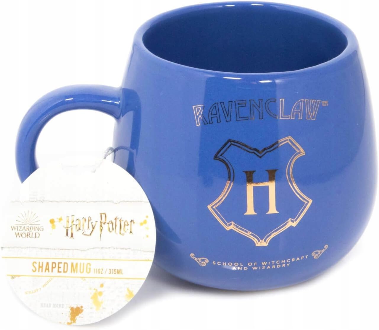 Amazon.com: Harry Potter Shaped Mug (Ravenclaw Design) in Presentation ...