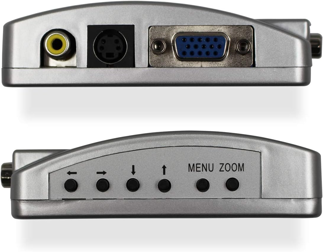 Amazon.com: HDSUNWSTD VGA to RCA Adapter, Composite AV S Video to VGA ...