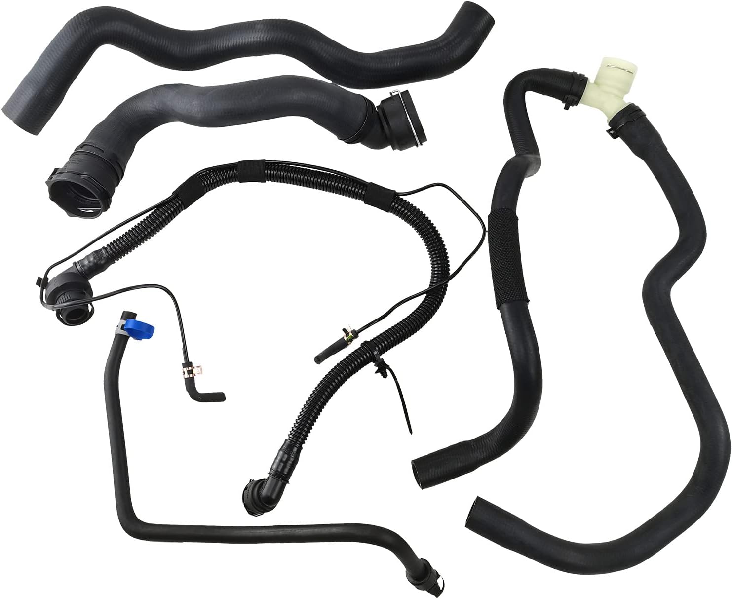 Amazon.com: GaeaAuto 5 X Engine Radiator Coolant Hose & Heater Hose ...