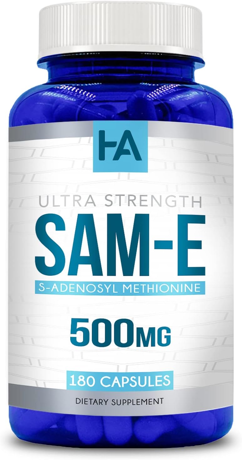 Amazon.com: High Strength 500mg SAM E Supplement | S-Adenosyl ...