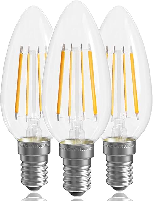Amazon.co.uk: 4w led ses candle bulb