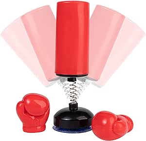 Amazon.com: Mini Boxing Bag Set, 3-Piece with Punching Bag and 2 Gloves ...