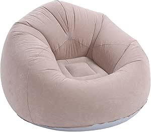 Fockety Sillón Inflable, Carga de 80 Kg/176,4 LB, Cómoda Silla Portátil ...