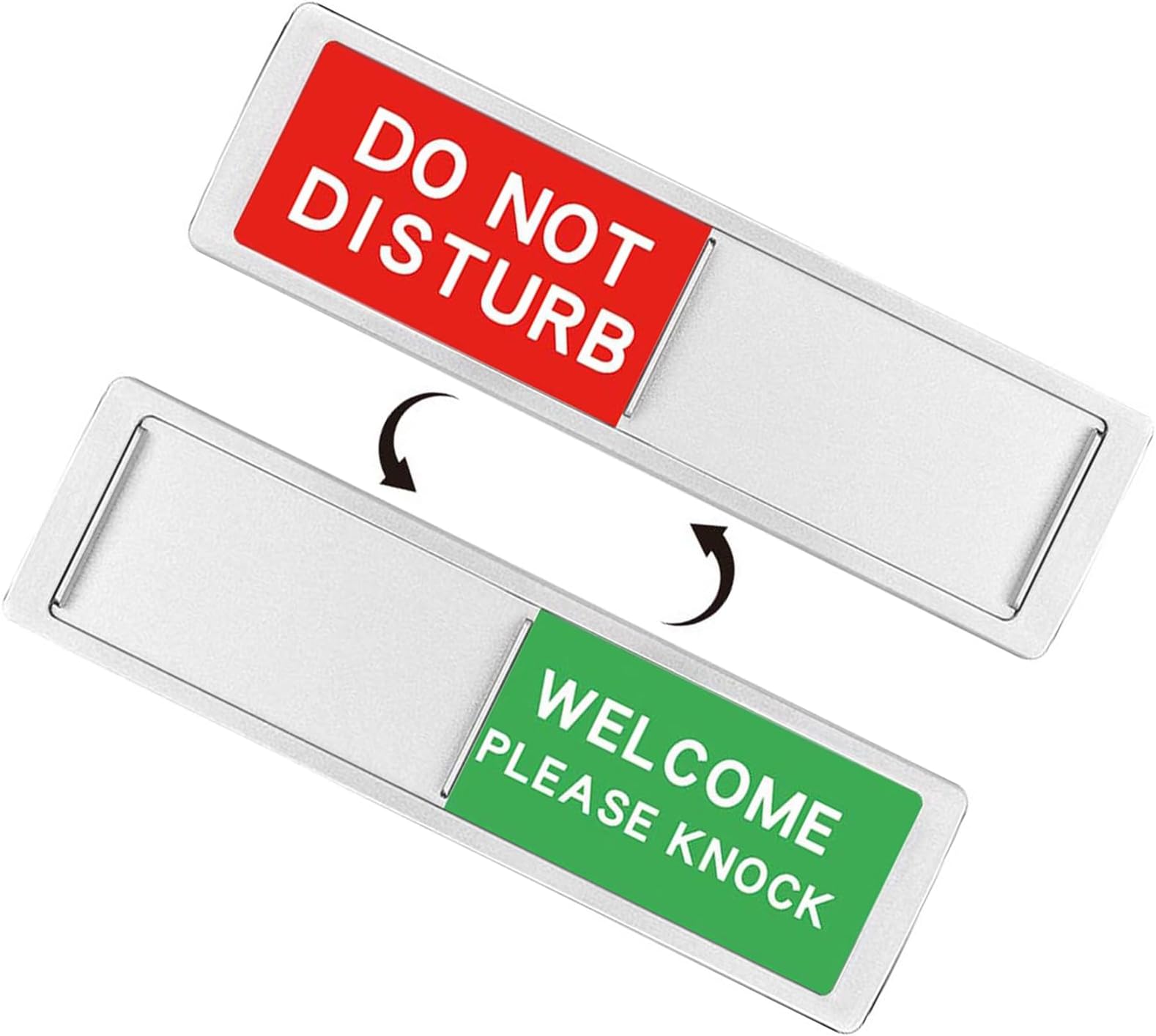 1 Pcs Do Not Disturb Sign Welcome Please Knock Sign,Privacy Slider Door ...