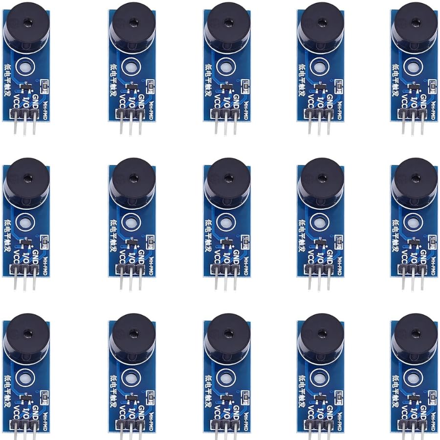 R&D Active Buzzer Module (3.3-5V) For Arm Avr Pic PACK OF (15) : Amazon ...