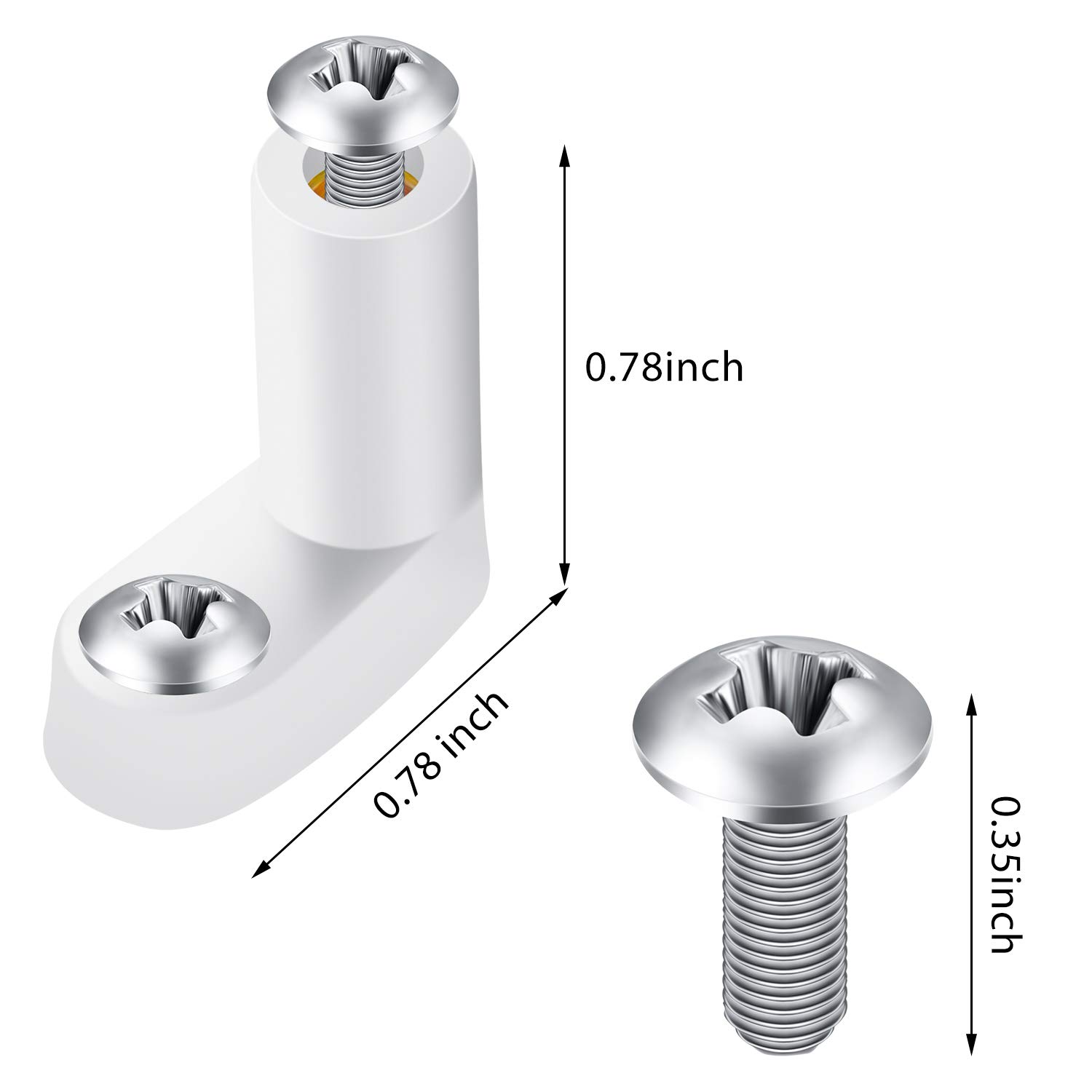 Snapklik.com : PCB Board Mounting Feet L Shape Insulated PCB Spacer ...