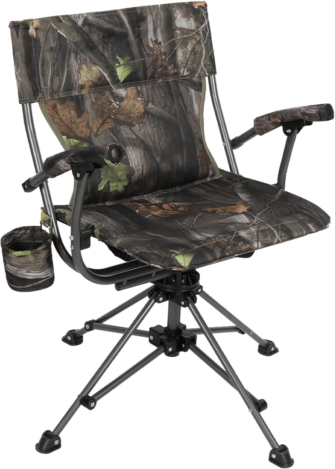Amazon.com: Hunting Blind Chair - 360 Silent Swivel Fishing Chair with ...
