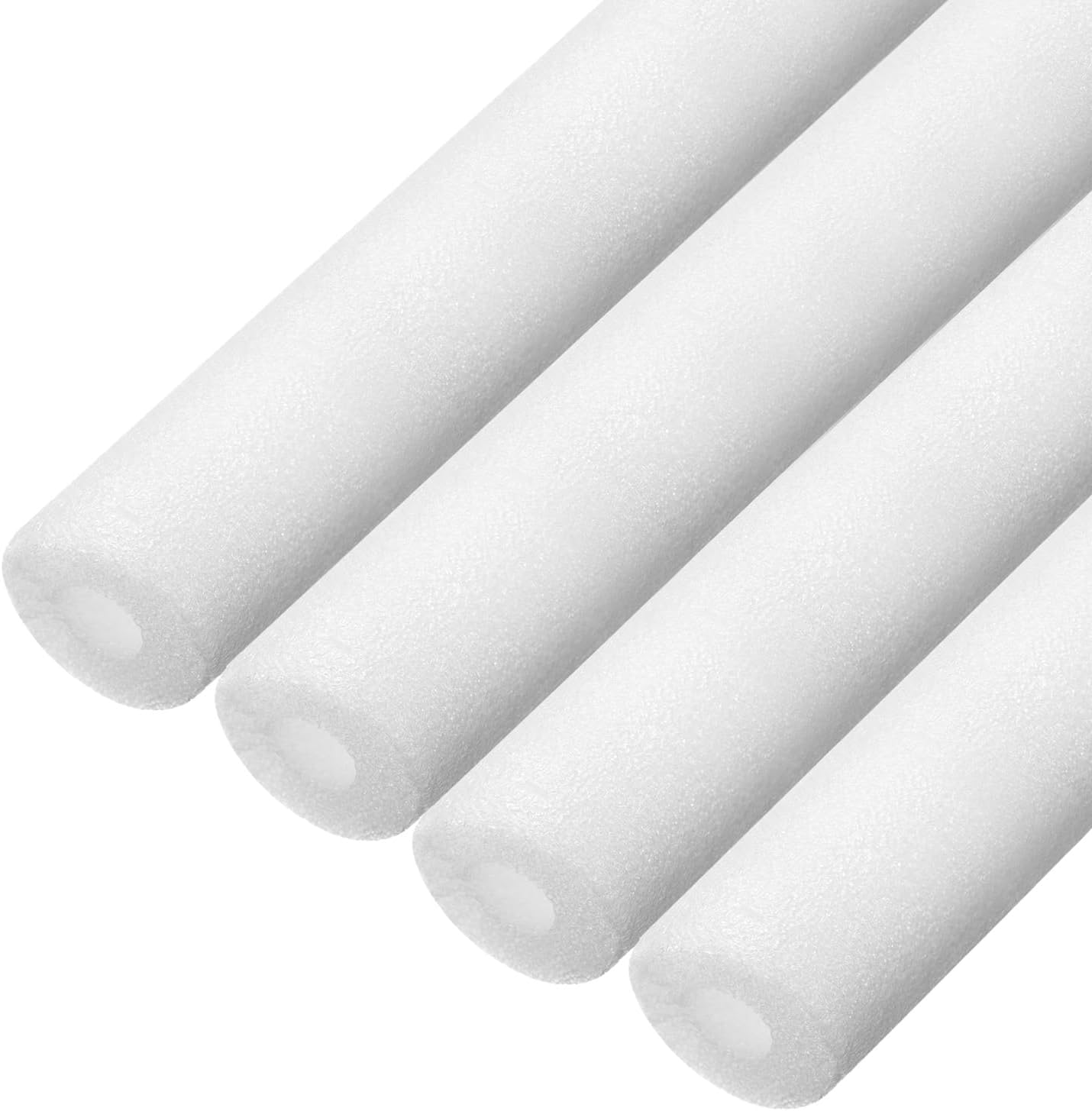 MECCANIXITY 4pcs Pipe Insulation Foam Tubes Pipe Lagging 10mm(3/8 Inch ...