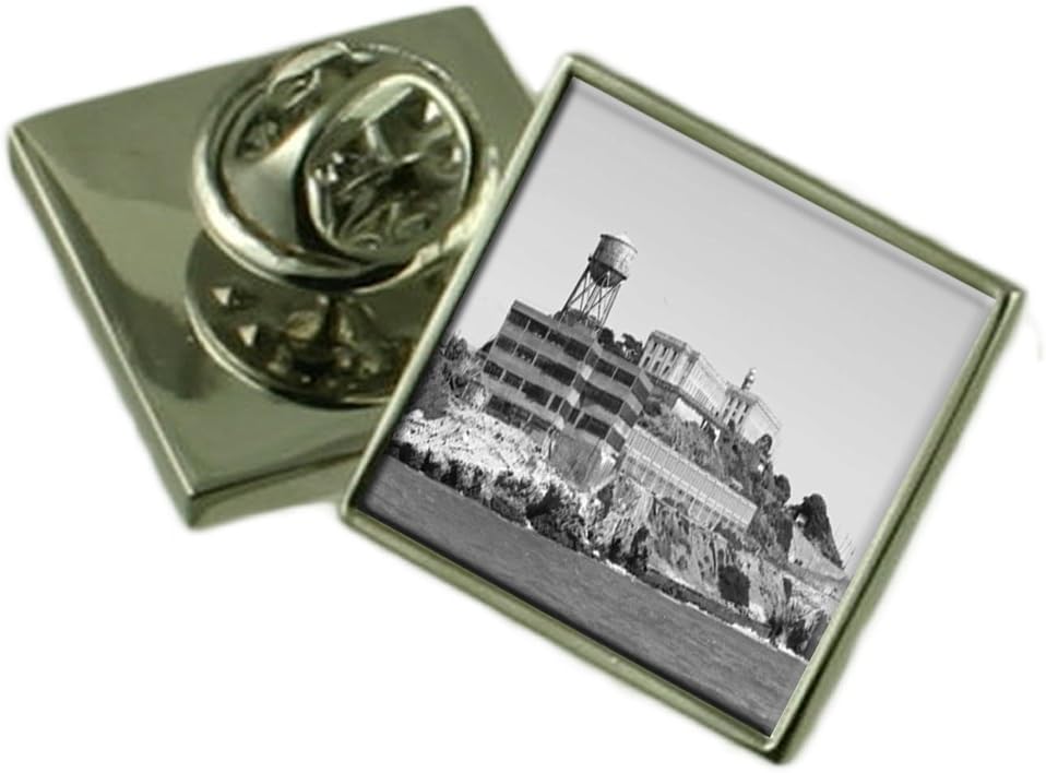 Amazon.com: Alcatraz Prison Lapel Pin Badge Gift Pouch : Clothing ...
