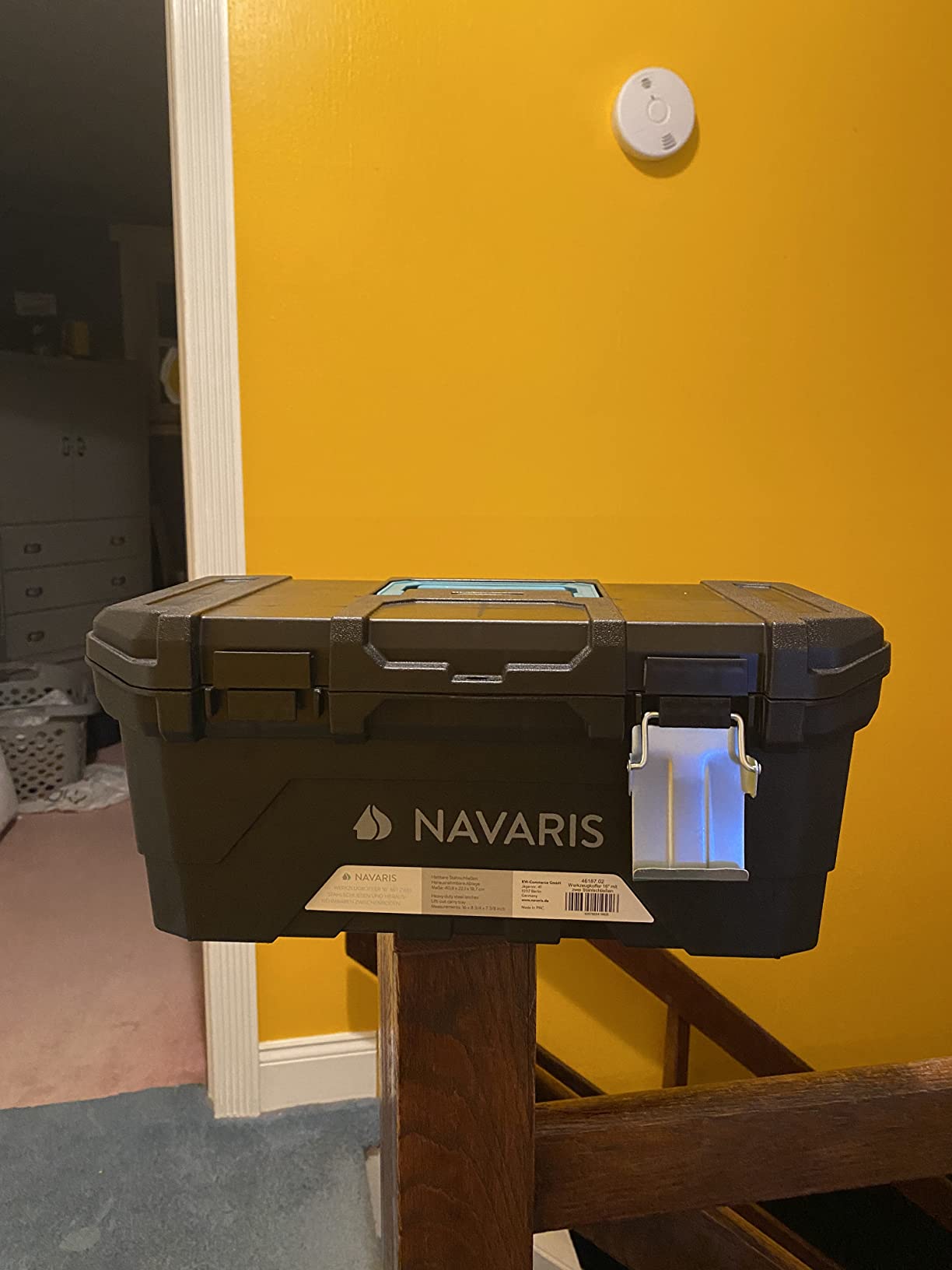 $5/mo - Finance Navaris Tool Box 16 Inch - 40cm Rugged Plastic Multi ...