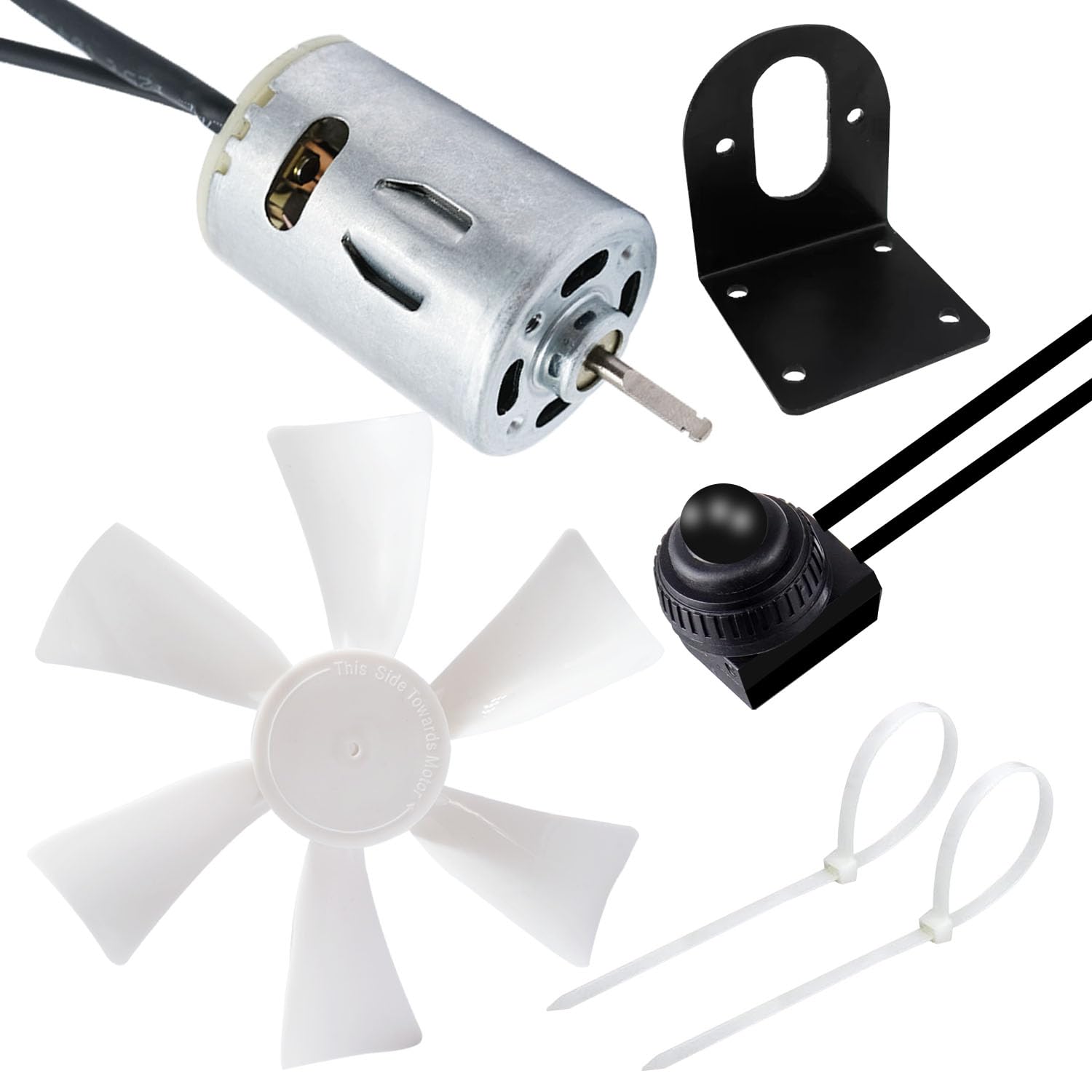 Amazon.com: RV Vent Fan Replacement 12V D-Shaft Motor RV Roof Celling ...