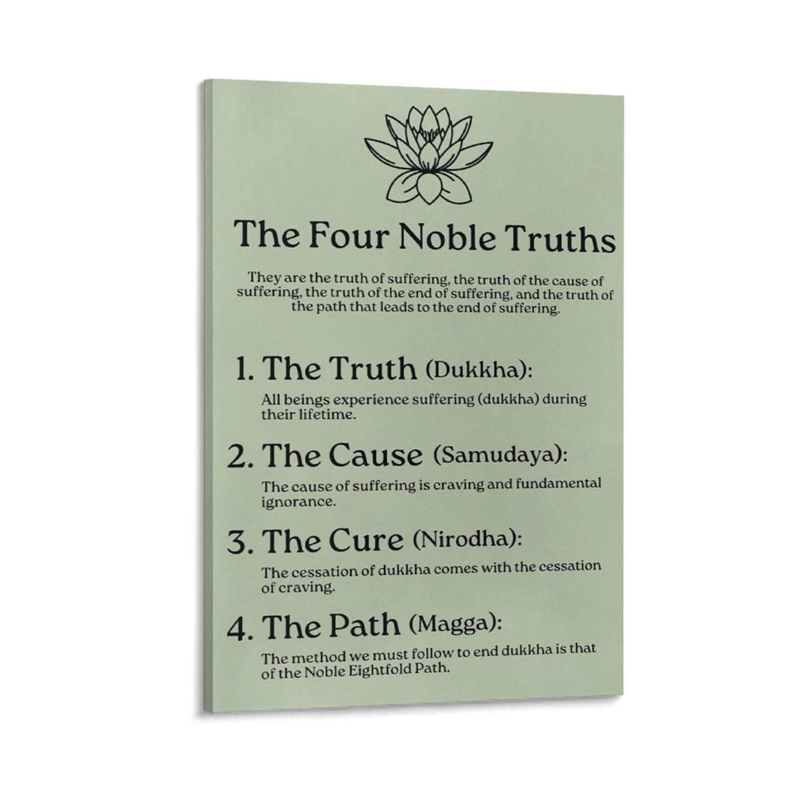 Four Noble Truths And Eightfold Path