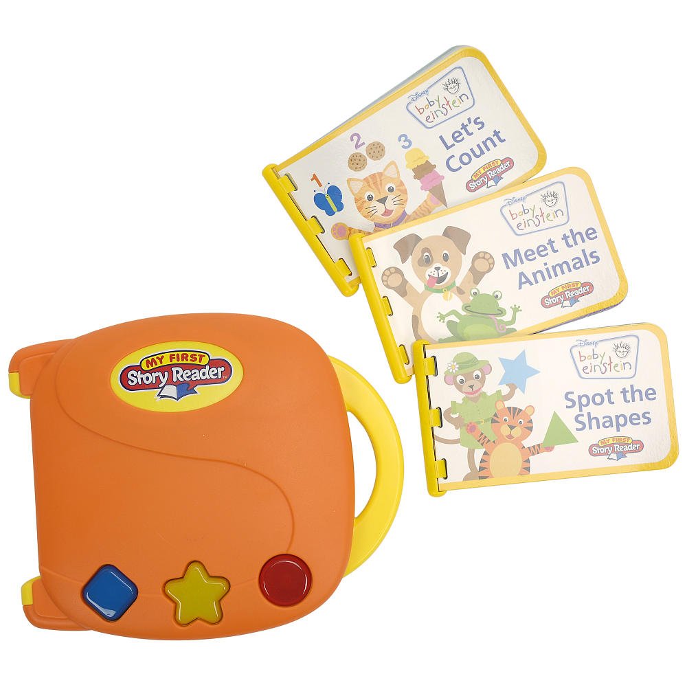Amazon.com: My First Story Reader with 3-Book Baby Einstein Library ...
