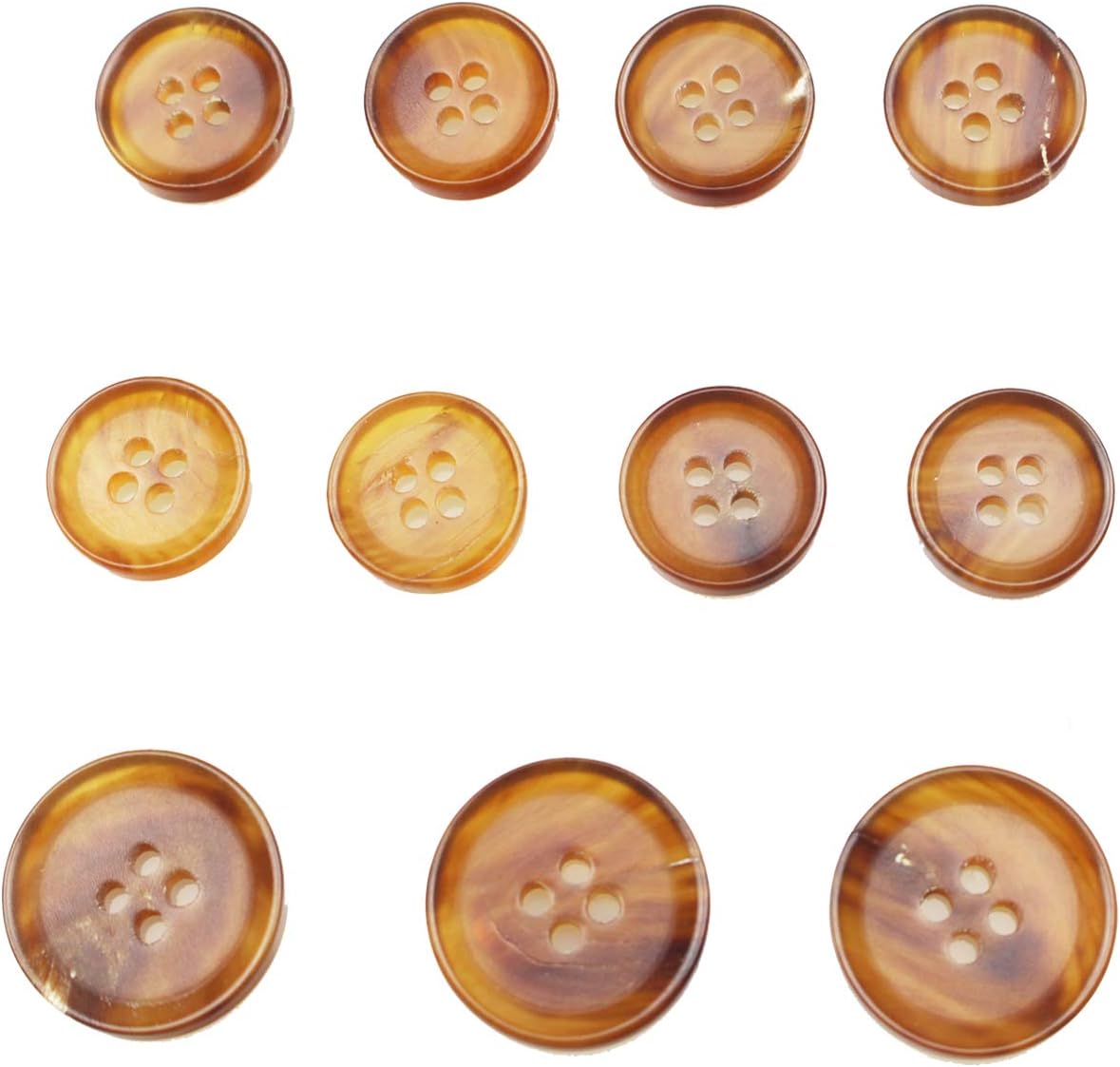 Amazon.com: ButtonMode Regular Suit Buttons 16pc Set Includes 4 Buttons ...