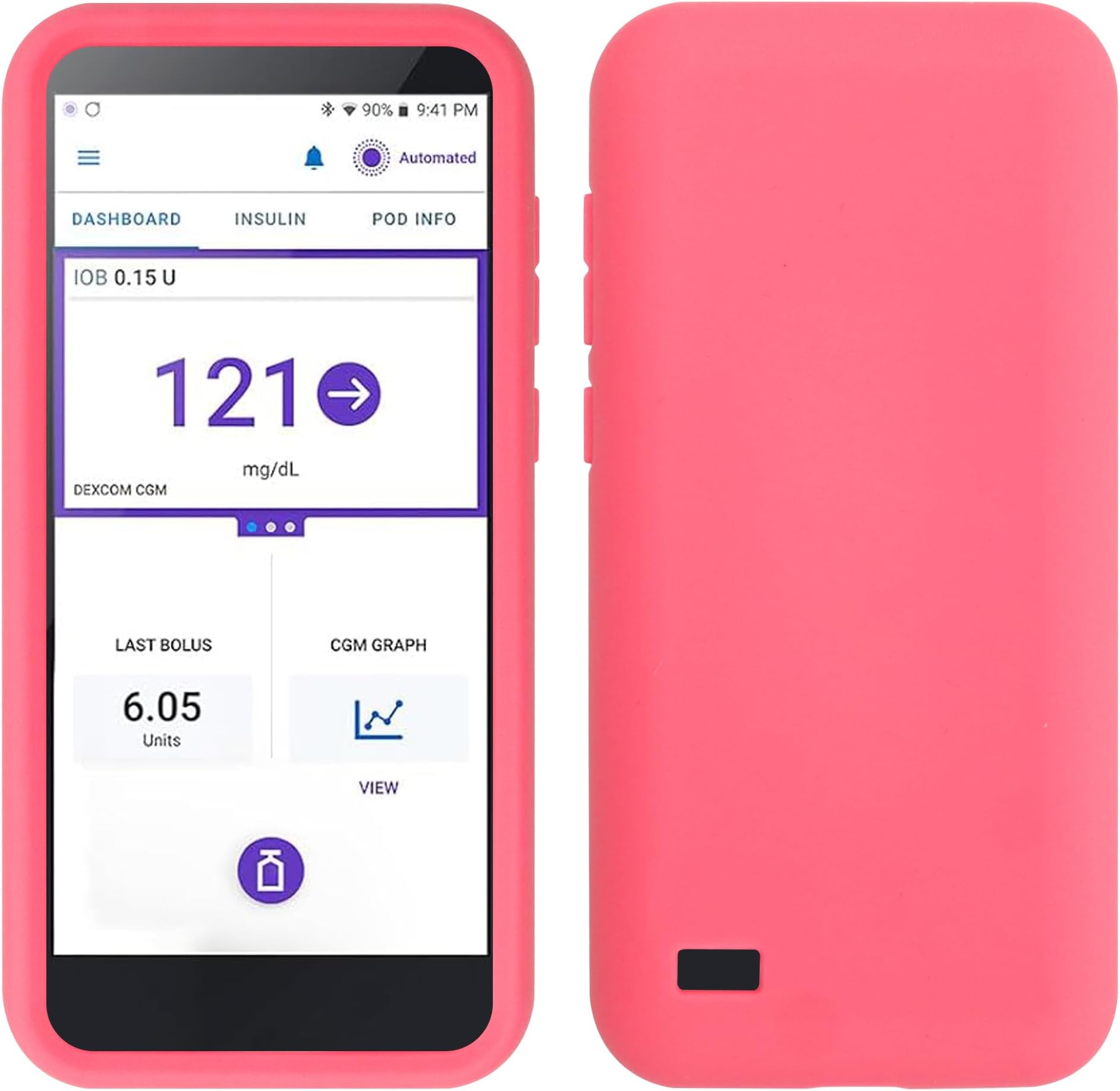 Amazon.com: Silicone Soft Case Compatible with Omni pod 5 Device ...