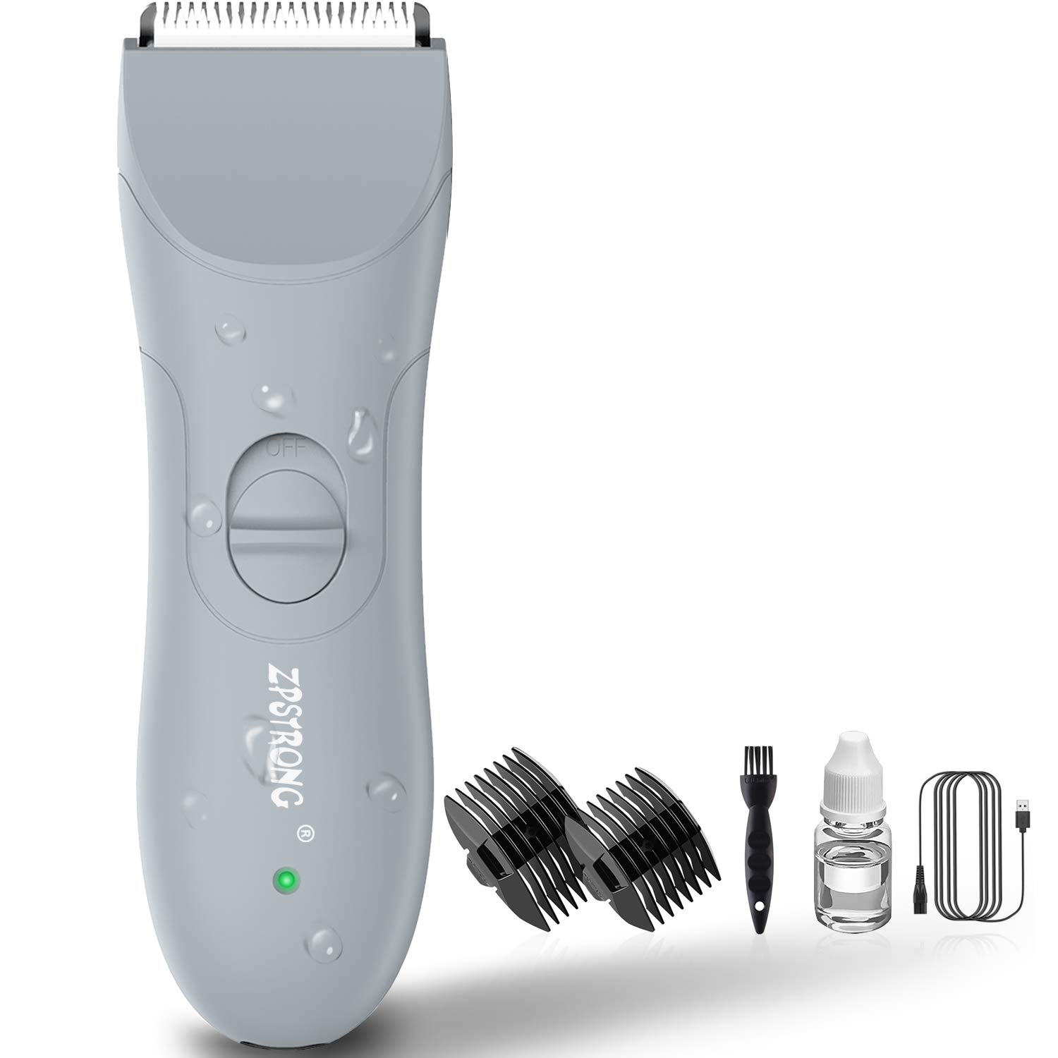 Buy ZPSTRONG Groin Hair Trimmer Waterproof | Body Trimmer for Men ...