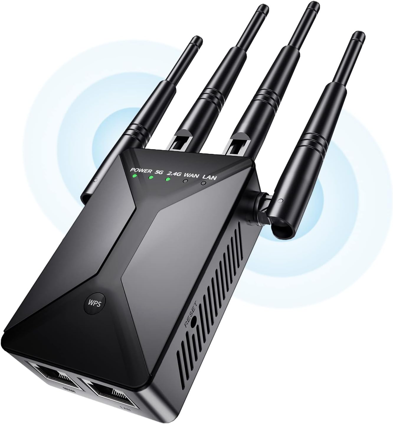 Amazon.com: WiFi Extender Signal Booster, Cover up to 13225 sq.ft & 130 ...