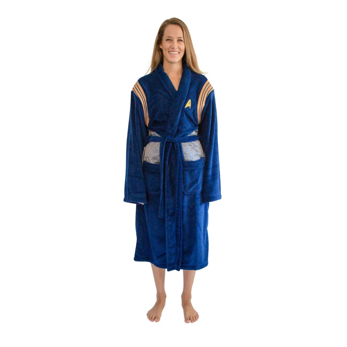 Robe Factory LLC Star Trek: Discovery Bathrobe for Adults | One Size ...