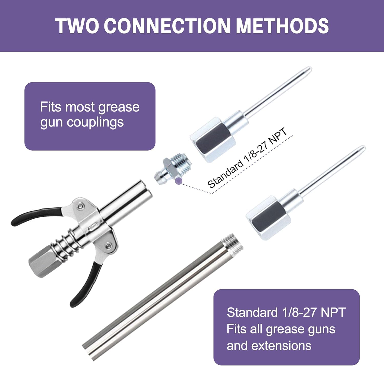 Snapklik.com : Grease Needle Nozzle,Grease Gun Needle Tip,Industrial ...