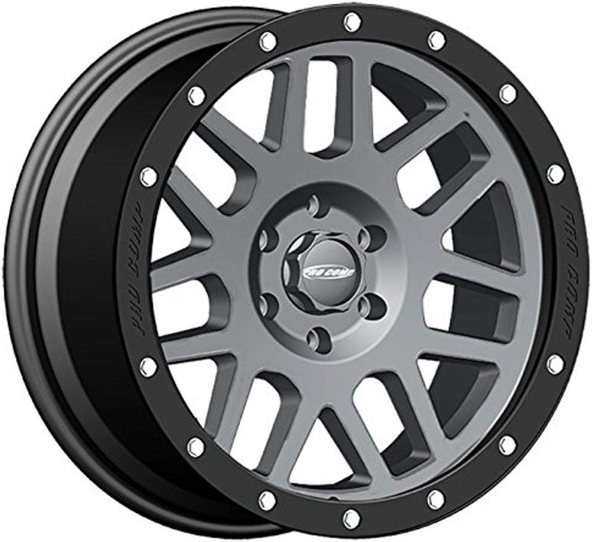 Amazon.com: Pro Comp Alloys Series 40 Vertigo Dark Gray Wheel with Black Lip (17x9"/6x5.5 ...