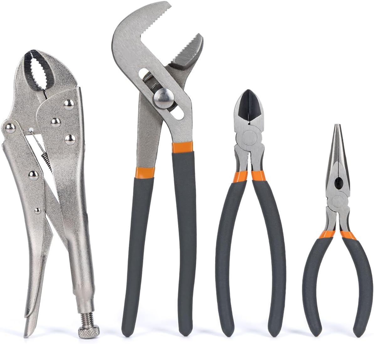 iCrimp Plumbing Tool Kit, includes Pipe Wrench, Locking Pliers ...