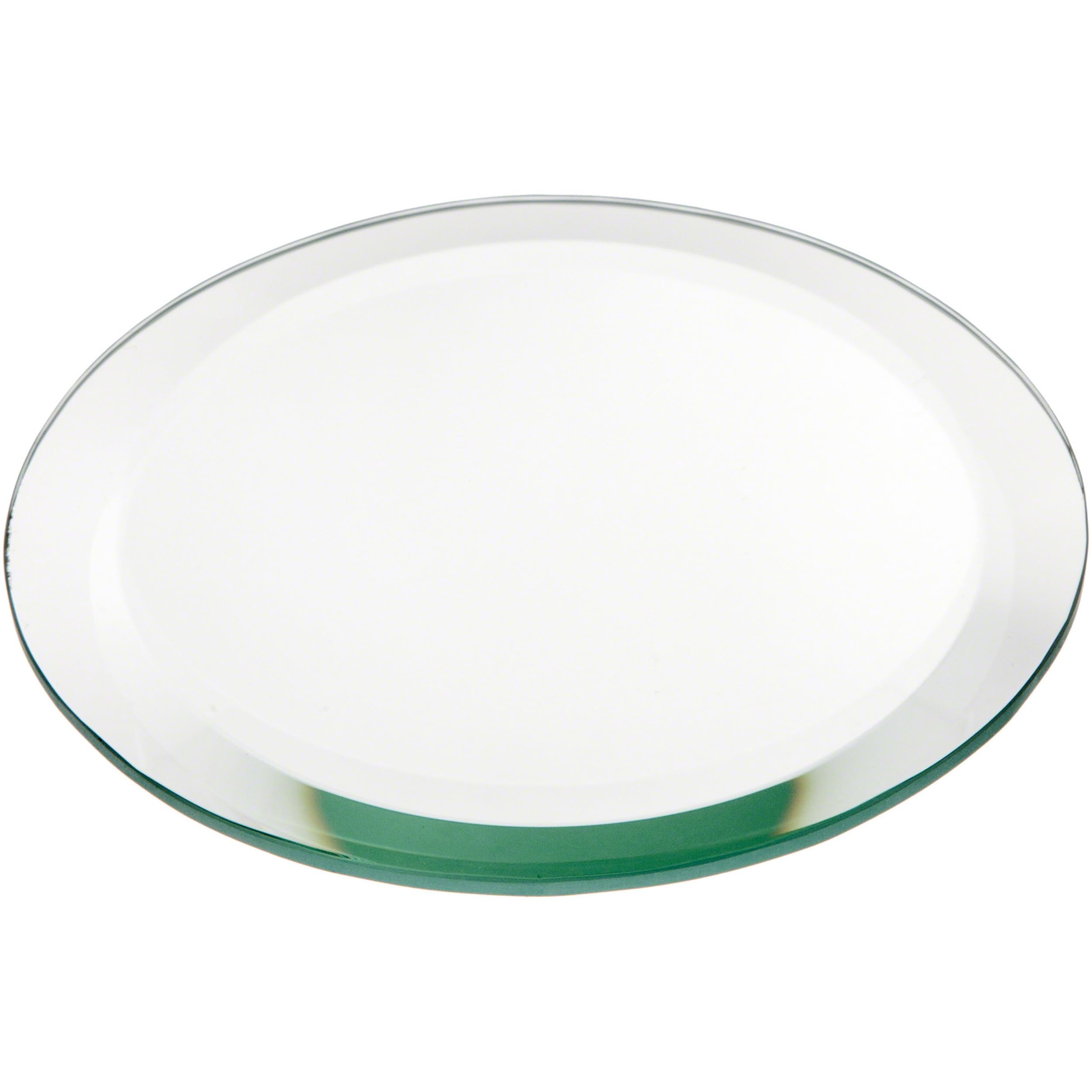 Amazon.com: Plymor 5" Round, 5mm Thick Beveled Glass Mirror Circle ...