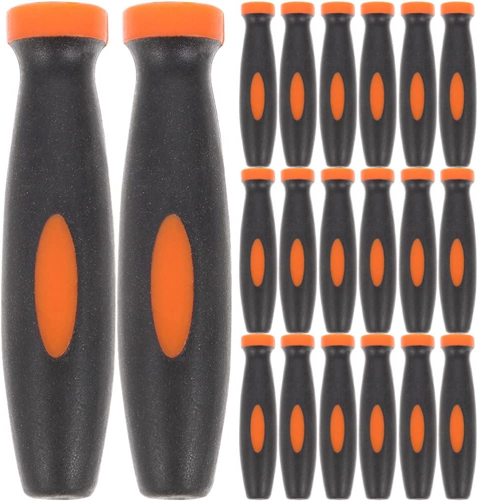 VILLCASE Wood File 24pcs File Handle Cutting Tool Handle Checkering ...