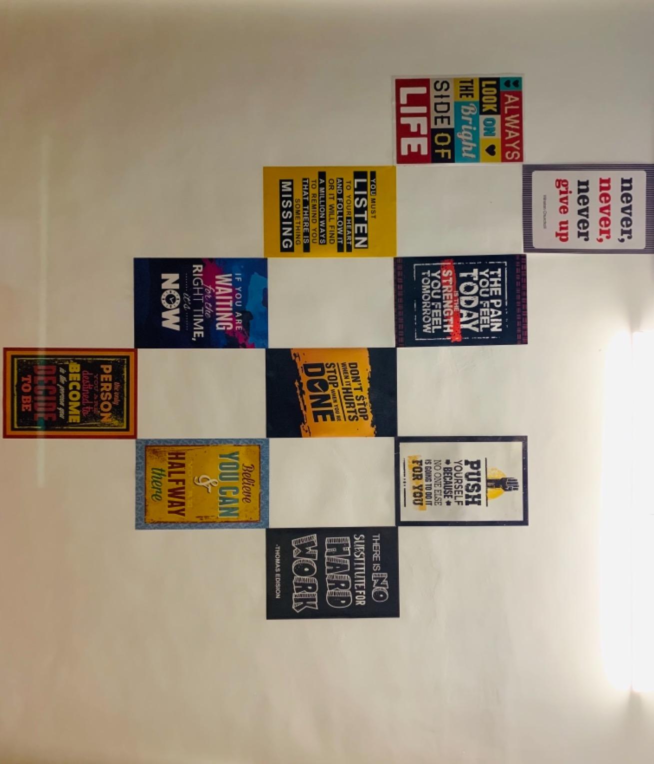 FRIENDS OFFICE AUTOMATION Motivational Framed Posters Wall Art For Home ...