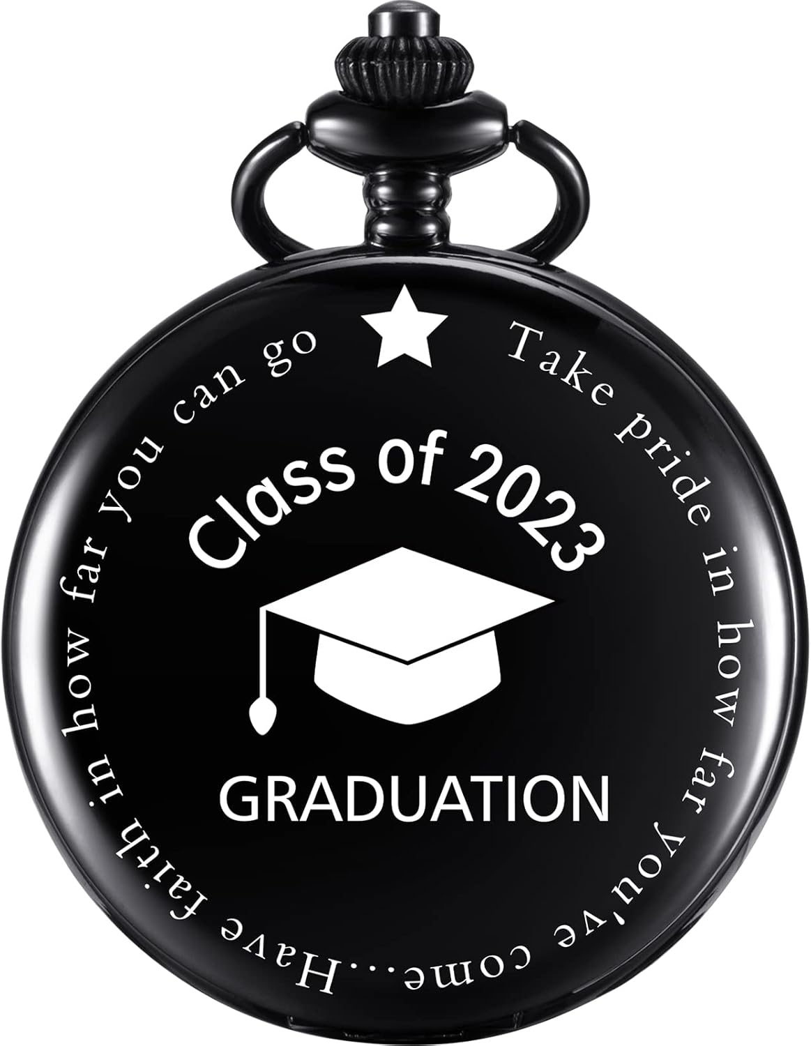 Amazon.com: Hicarer Classic Pocket Watch School Class of 2023 ...