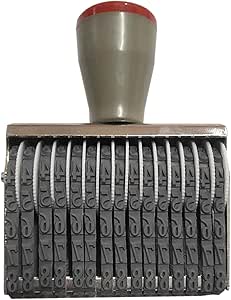 Rubber Date Stamp | Numbering Numbered Stamps - Reusable Number Symbol ...