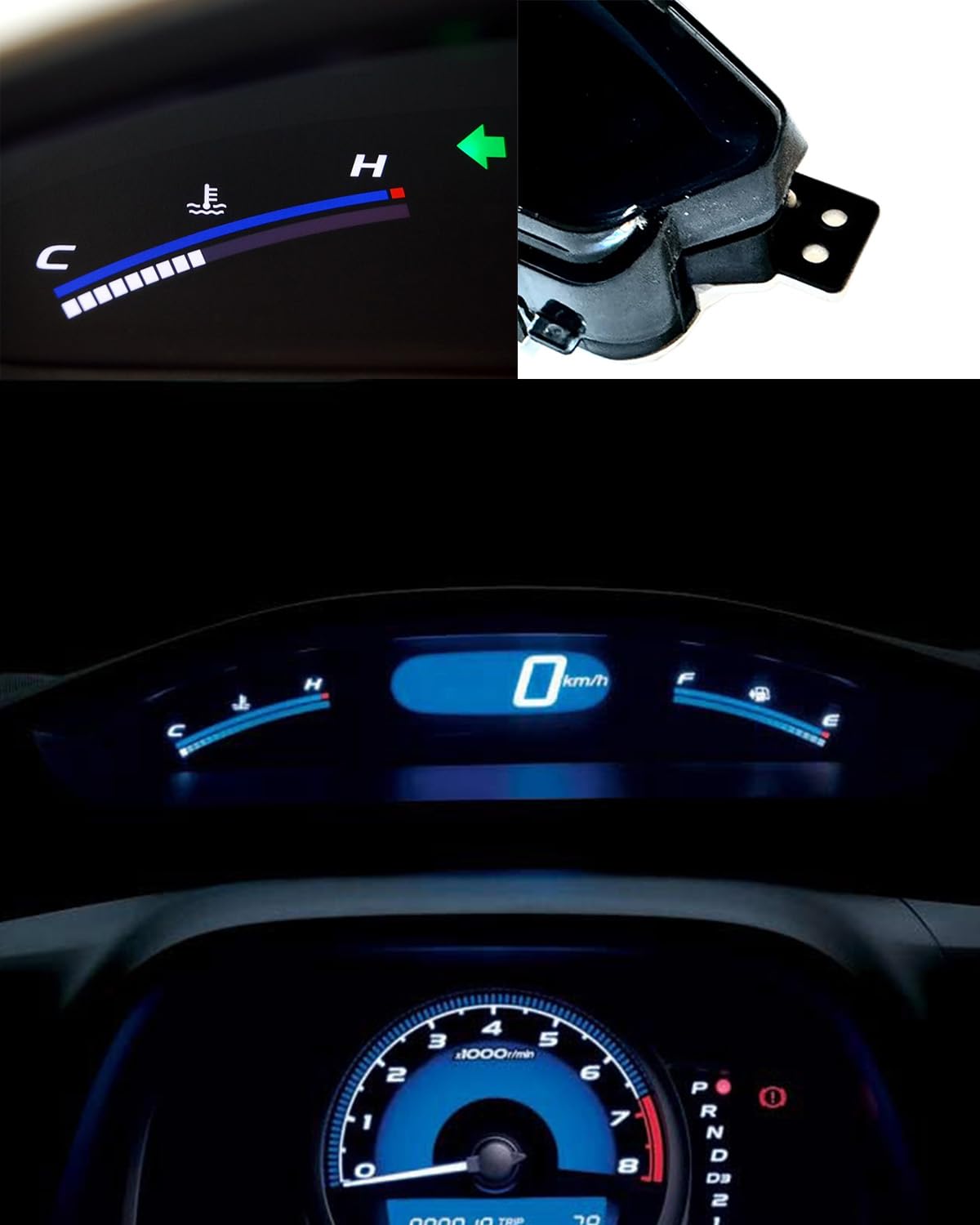 Honda Civic Speedometer Digital Dash Cluster Honda Civic EG/EH/EJ