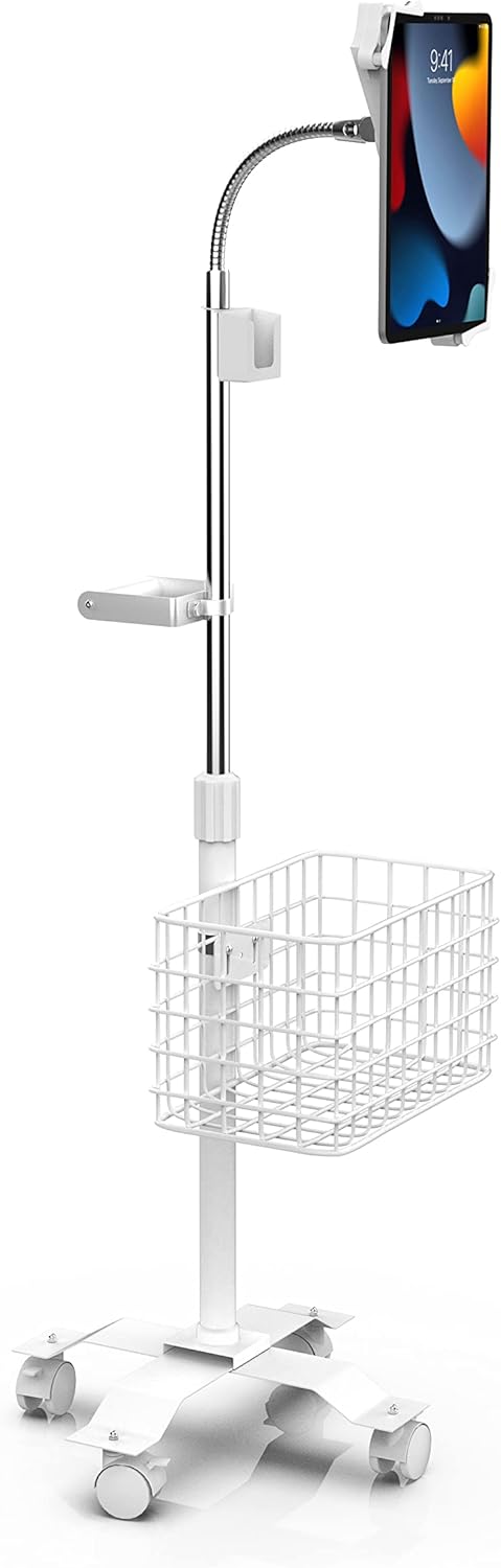 Amazon.com: Rolling Gooseneck Floor Stand | CTA Rolling Gooseneck Stand ...