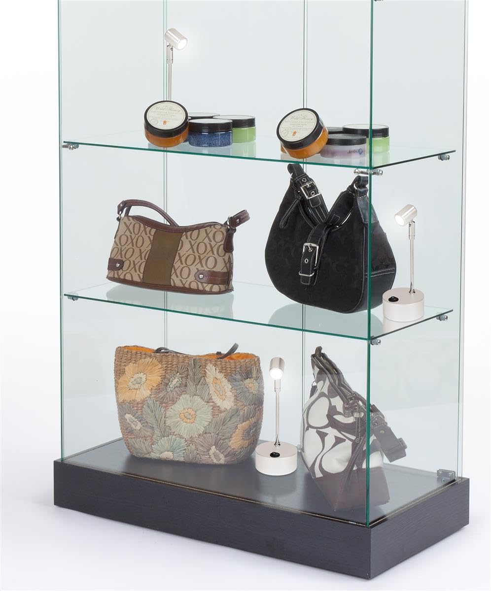 Display Case For Battery Light HASTHIP Colorful LED Display Stand, LED