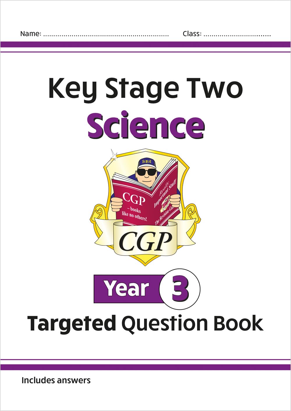 KS2 Science Year 3 Targeted Question Book (includes answers) (CGP Year ...