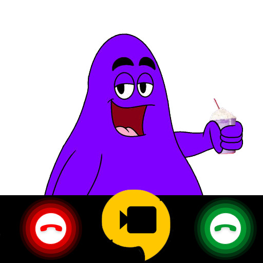 Fake Video Call Purple Monster:Amazon.in:Appstore for Android
