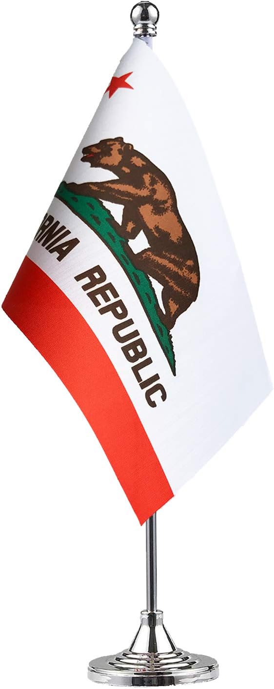 Amazon.com: GentleGirl.USA California State flag Californians CA Flag ...