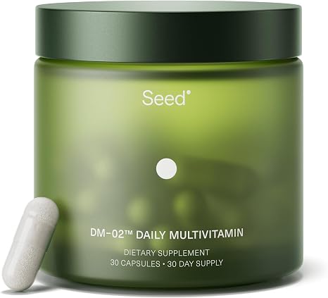 Amazon.com: Seed DM-02 Daily Multivitamin - 100% DV Essential Vitamins ...