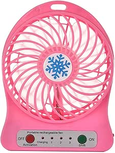 Amazon.com: GANDUS Small Fan, Mini Portable Small Fan, Usb Rechargeable ...