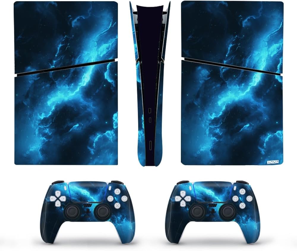 Amazon.com: Full Body Vinyl Skin Stickers Wrap Decals Cover for PS5 ...