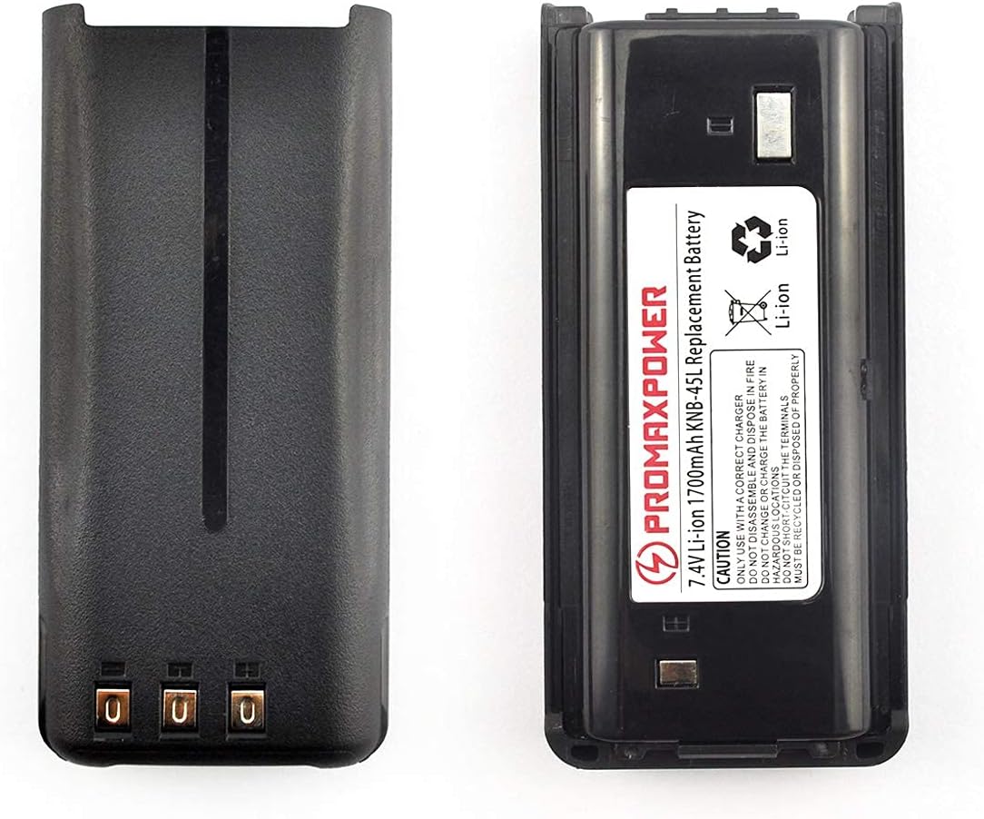 Amazon.com: PROMAXPOWER KNB-45, KNB-45L 1700mAh Li-ion Battery for ...