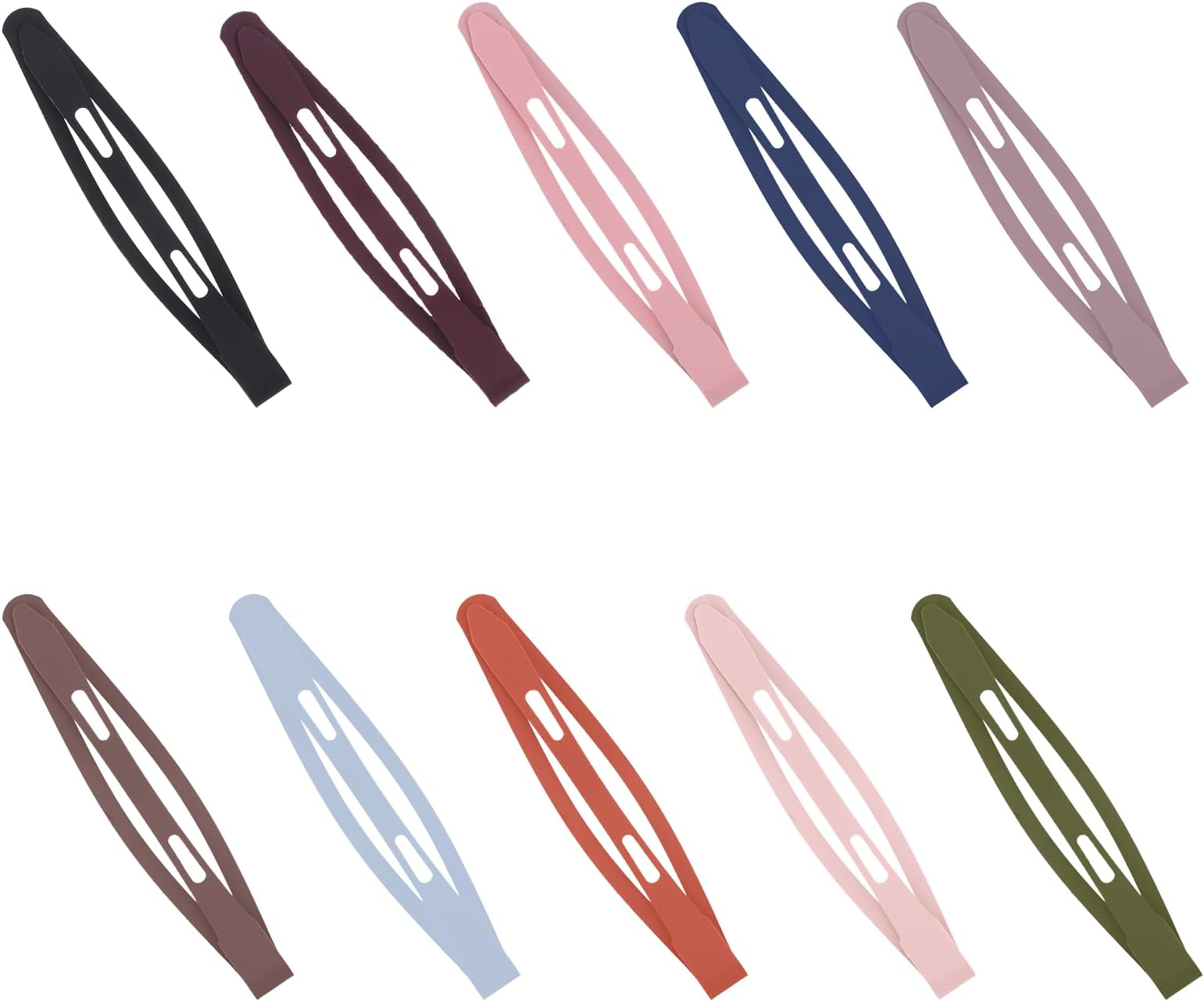 Amazon.com : WILLBOND 50 Pcs Snap Clips for Hair 3.5 Inch Large Metal ...