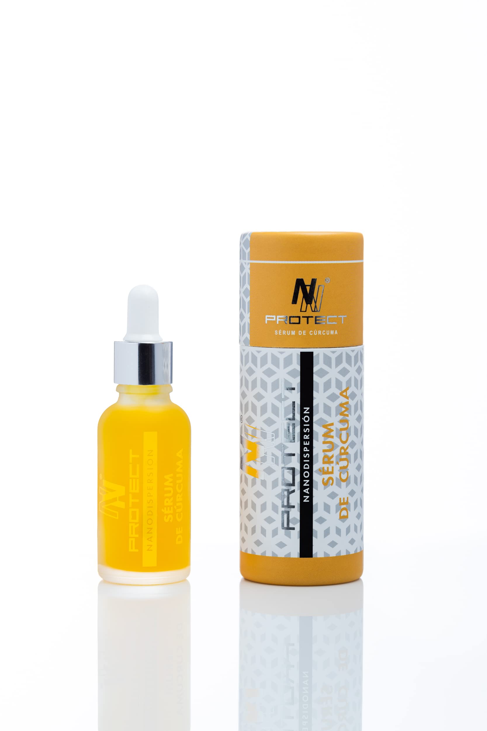 NN PROTECT | Serum con extracto de cúrcuma + Ácido hialuronico puro al 1.5% + colágeno ...